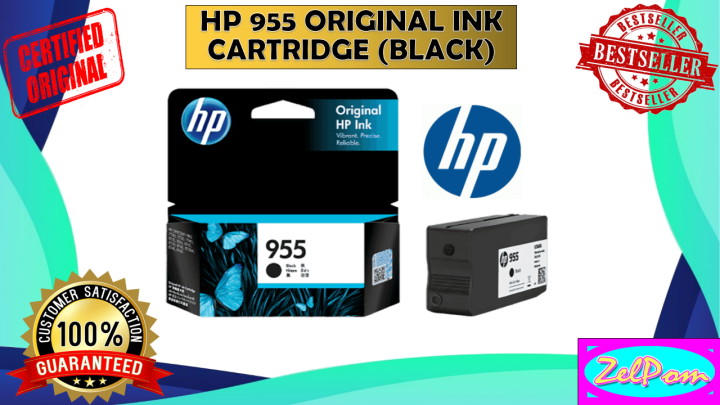 HP 955 ORIGINAL INK CARTRIDGE (BLACK) | Lazada PH