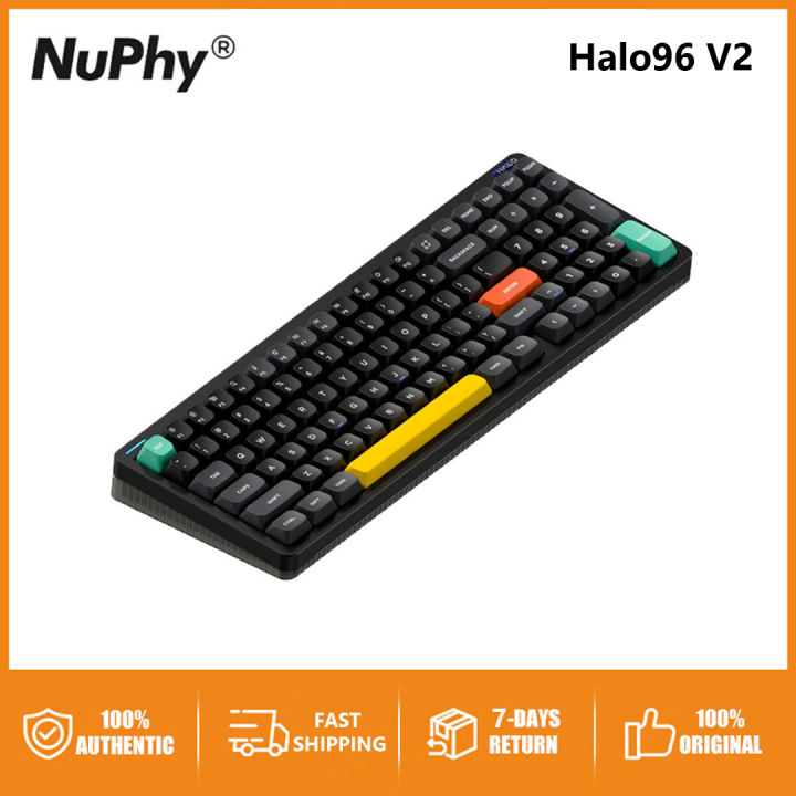 Original NuPhy Halo96 V2 QMK/VIA Wireless Mechanical Keyboard | Lazada