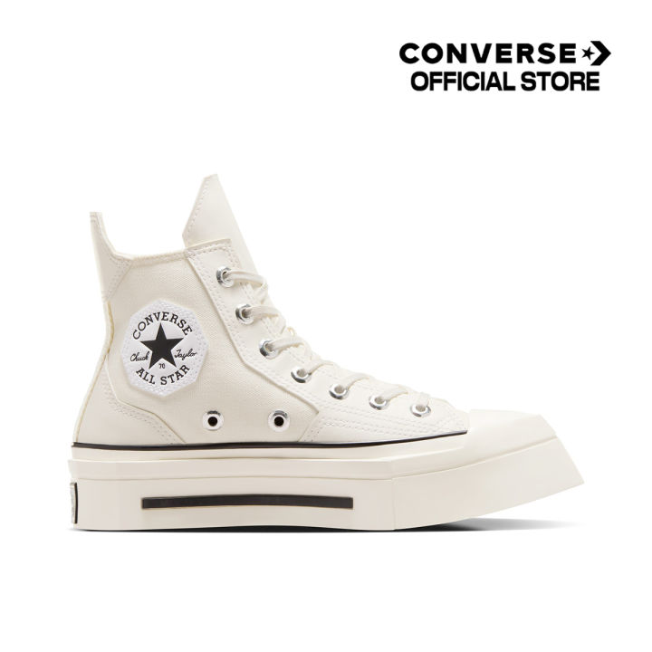 CONVERSE รองเท้าผ้าใบ CHUCK 70 DE LUXE SQUARED FOUNDATION UNISEX CREAM ...