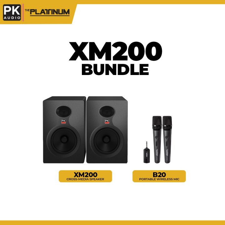 Platinum XM200 Cross-media Speakers with B20 Wireless MIc | Lazada PH