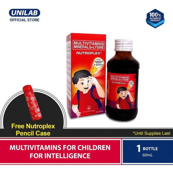 Nutroplex 60mL Syrup Multivitamins For Children For Intelligence ...