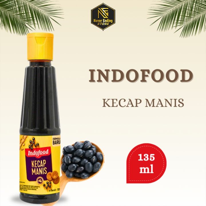Kecap Manis Botol PET Indofood 135ml | Lazada Indonesia