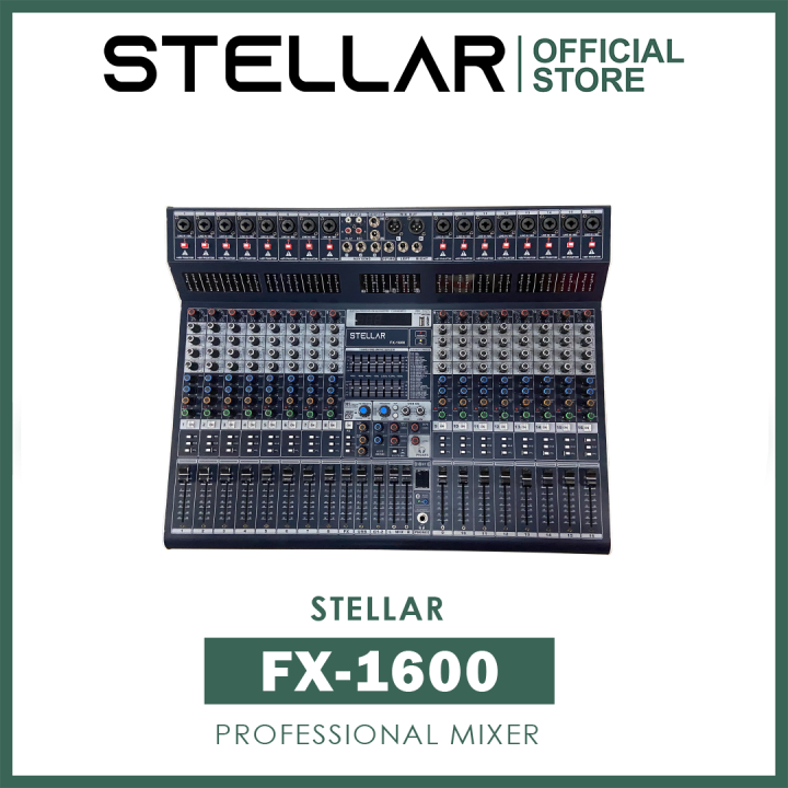 STELLAR FX-1600 PROFESSIONAL MIXER | Lazada PH
