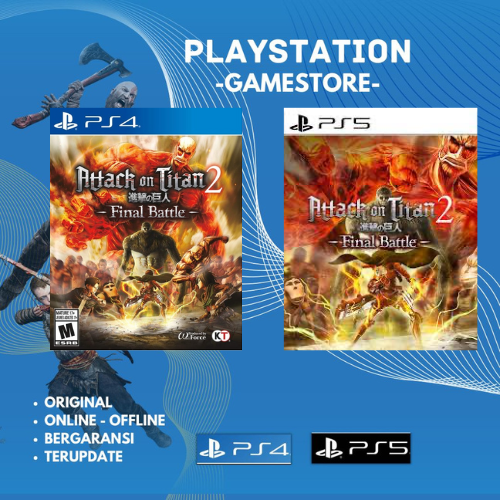 Attack on Titan 2 Final Battle PS4 PS5 digital | Lazada Indonesia