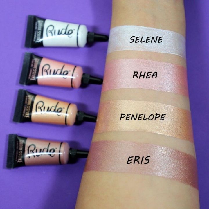 RUDE Goddesslike Facial Shimmer Highlighter | Lazada
