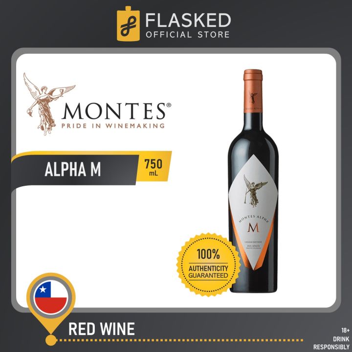 Montes Alpha M Red Wine 750mL | Lazada PH