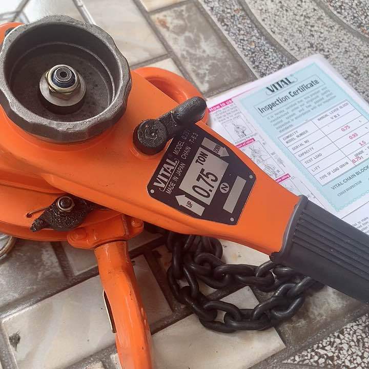 Vital lever block japan (.75 to 1 ton) heavy duty | Lazada PH