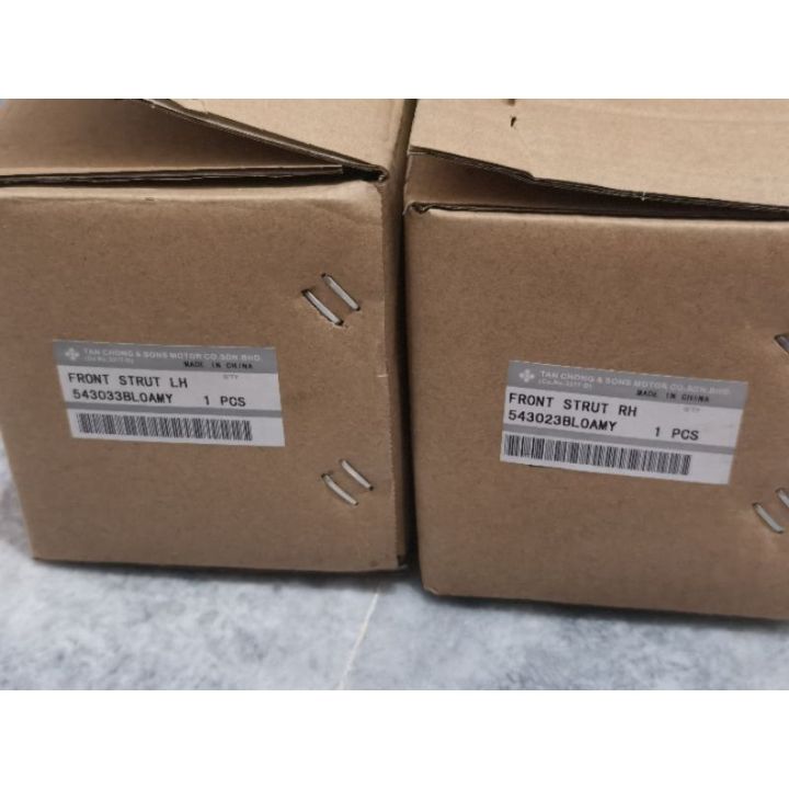 NISSAN ALMERA N17L FRONT ABSORBER 1 PAIR (2 PCS) 100% TAN CHONG PARTS 54302-3BL0A-MY/54303-3BL0A ...