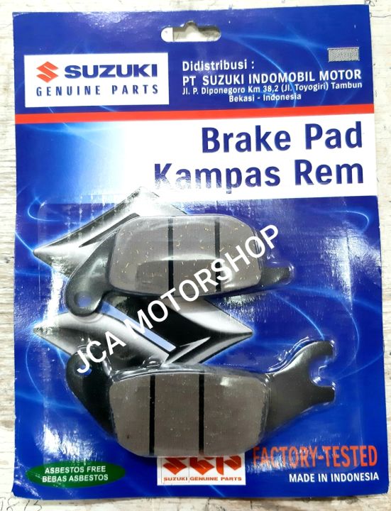 ORIGINAL SUZUKI BRAKE PAD FOR RAIDER 150 - REAR | Lazada PH