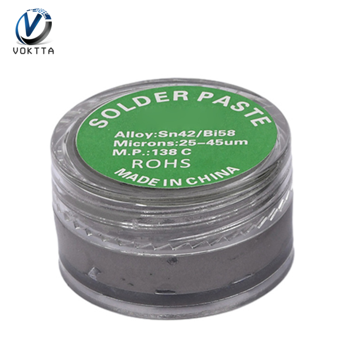 VOKTTA No-Clean Solder Paste Low-Temperature Solder Paste Sn42/Bi58 ...