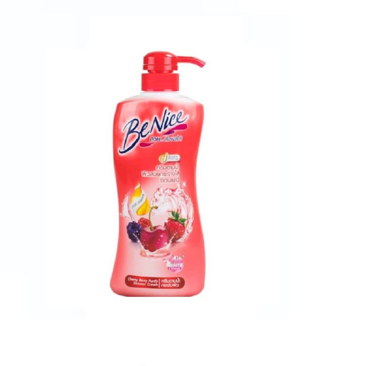 BeNice Shower Cream Cherry Berry 450mlบีไนซ์ ครีมอาบน้ำ เชอร์รี่ เบอร์ ...