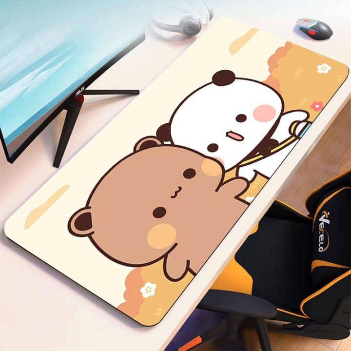 Xxl Mouse Pad 900x400 Cute Kawaii Bubu Dudu Mousepad Gamer Gaming ...