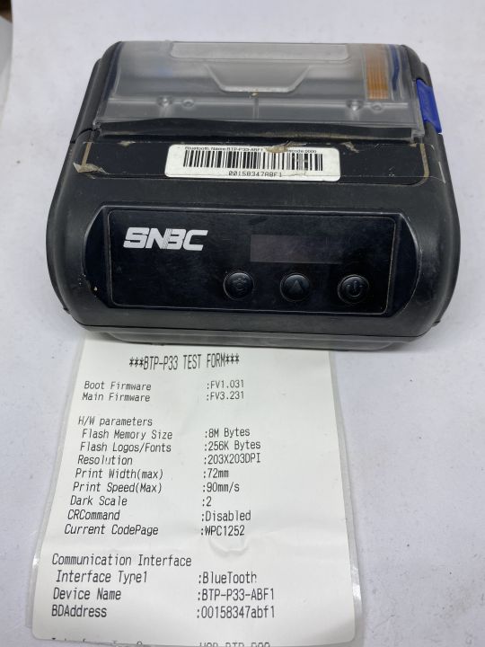 Printer 80mm Bluetooth Kasir Thermal SNBC Struk dan Label Sticker | Lazada Indonesia