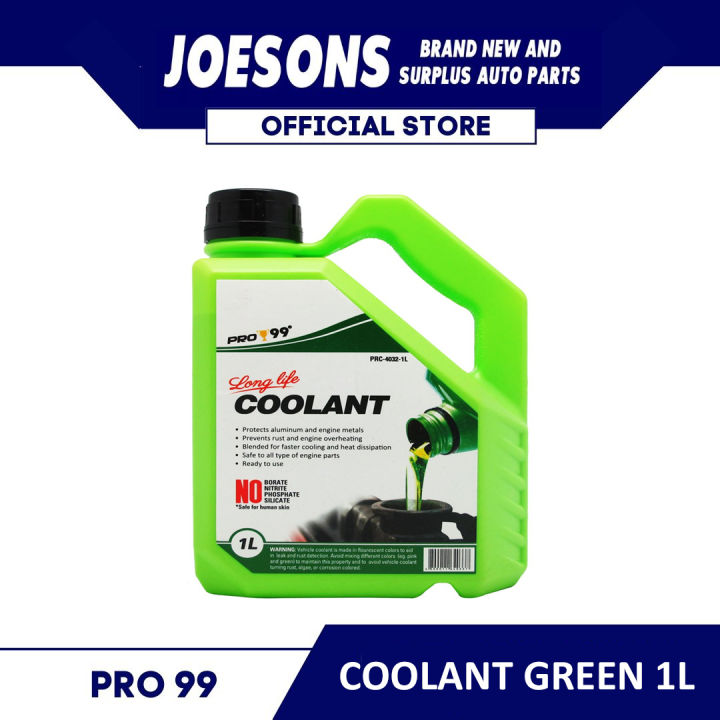 LONG LIFE COOLANT GREEN 1L PRO99 | Lazada PH