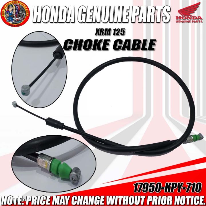 XRM 125 CHOKE CABLE (HPI) (Genuine: 17950-KPY-710) | Lazada PH