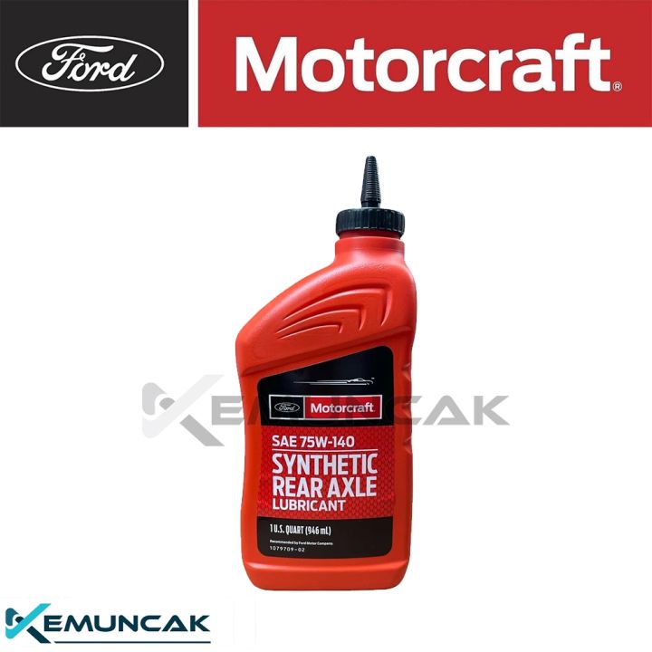 (100% Genuine) FORD Motorcraft | 75W140 Synthetic Rear Axle Lubricant ...