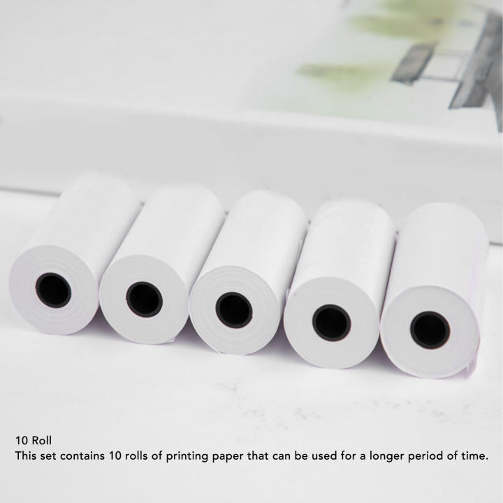 Camera Thermal Paper Damp Proof Instant Camera Print Paper 57x25mm ...