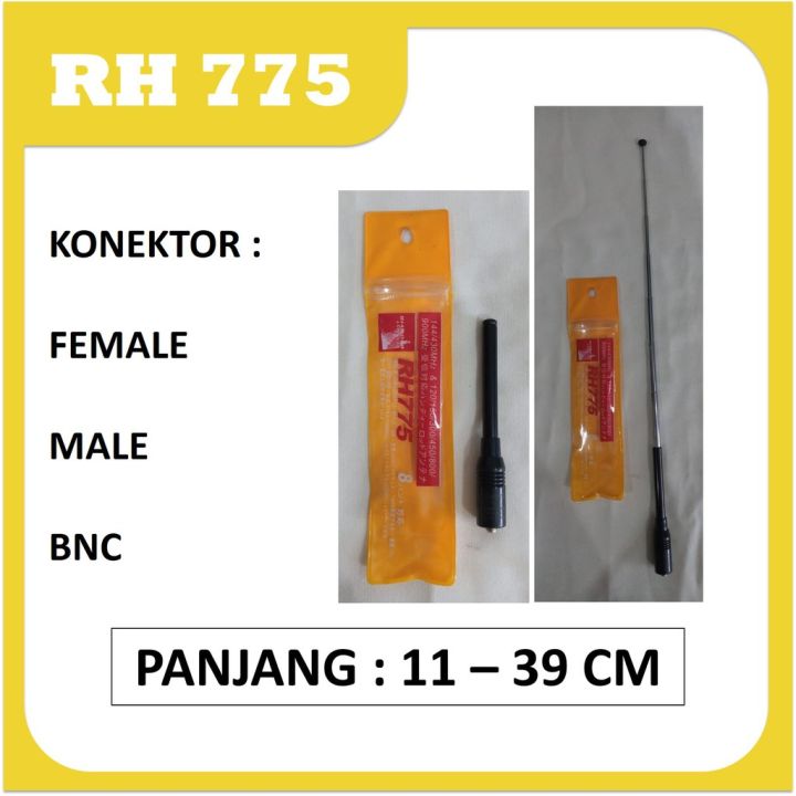 Antena ht diamond rh 775, Superstik Super stik stick Baofeng Dual band ...