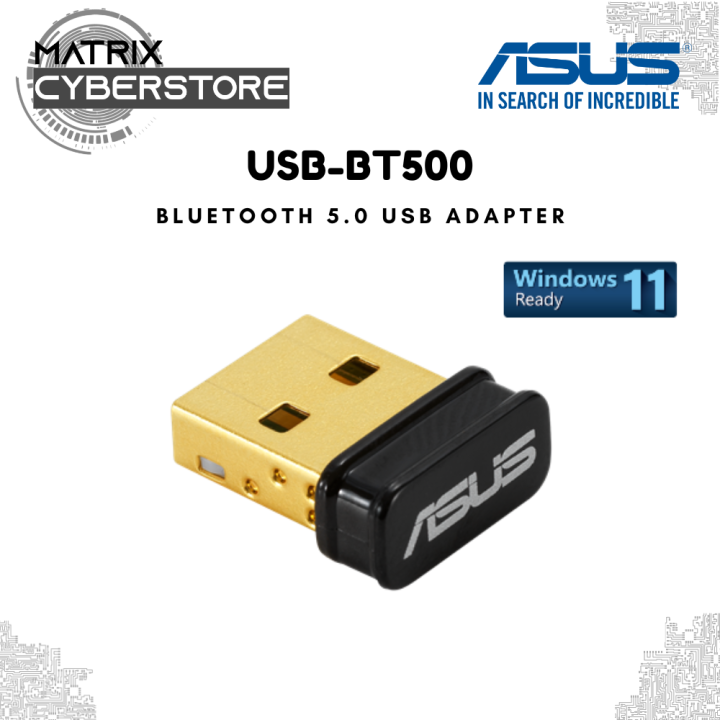 ASUS USB-BT500 Bluetooth 5.0 USB Adapter - Instant Upgrade to BT 5.0 ...