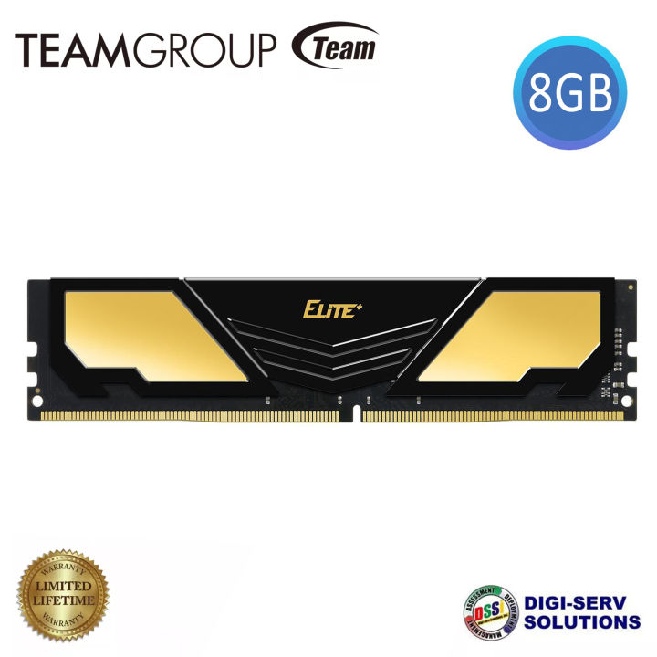 Team Elite PLUS 8GB U-DIMM DDR4 2666 Desktop Memory | Lazada PH