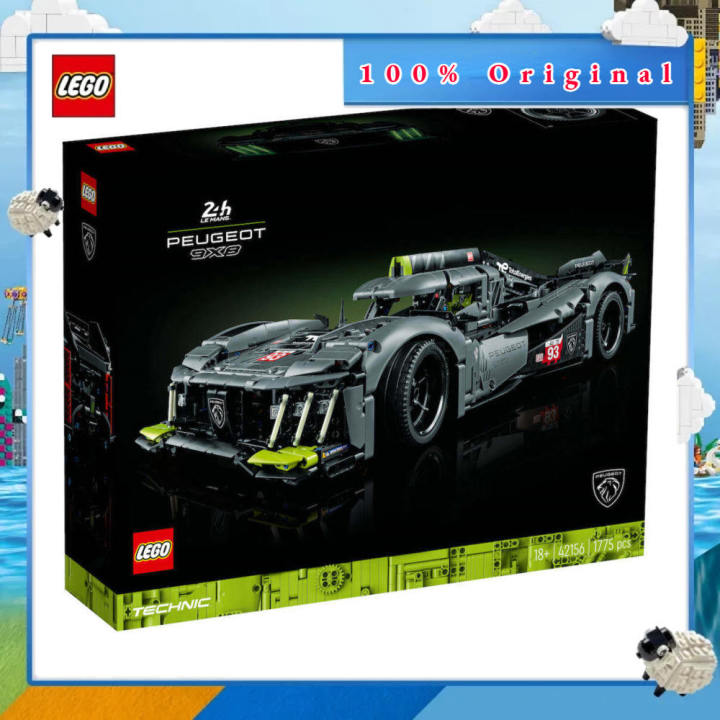 [100% Original] LEGO 42156 Technic PEUGEOT 9X8 24H Le Mans Hybrid ...