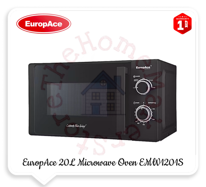 Europace 20L Microwave Oven EMW1201S | EMW 1201S - (1 Year Warranty ...