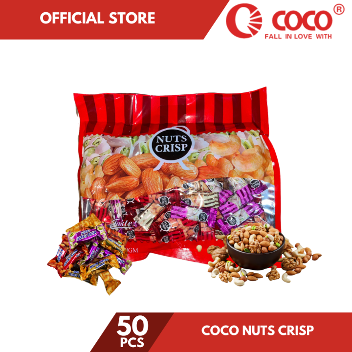 COCO Nuts Crisp 500 gram Crunchy Delight - Perfect Snack | Lazada PH
