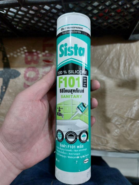 Sista F101 Sanitary Silicone Sealant Anti Fungus , Non Shrink And ...
