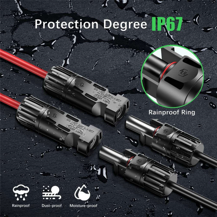 Solar Y Branch Cable Connectors,Solar Cable Parallel Adaptor in Pair ...