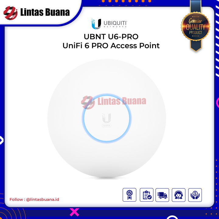 Ubiquiti U6-PRO UniFi 6 PRO Access Point Pengganti UAP AC Pro | Lazada ...