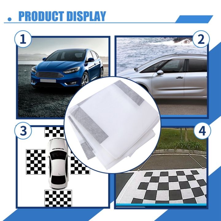 4Pcs Fabrics Calibration Cloth for 360 Degree Surround Bird View ...