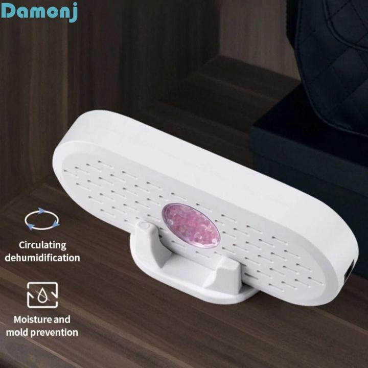 DAMONJ Portable Electric Dehumidifier Reusable USB Charging Moisture ...