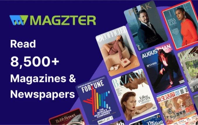 Magzter 1-Month Access to 8,500+ Magazines & Newspapers RM20 | Lazada