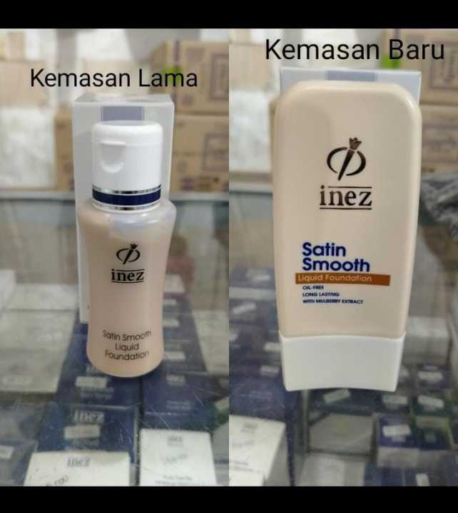 [ INEZ ] Satin Smooth Liquid Foundation | Lazada Indonesia
