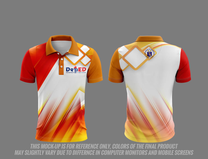 DEPED MATATAG POLO UNIFORM SUBLIMATION POLO-Shirt FOR Men AND WOMEN ...