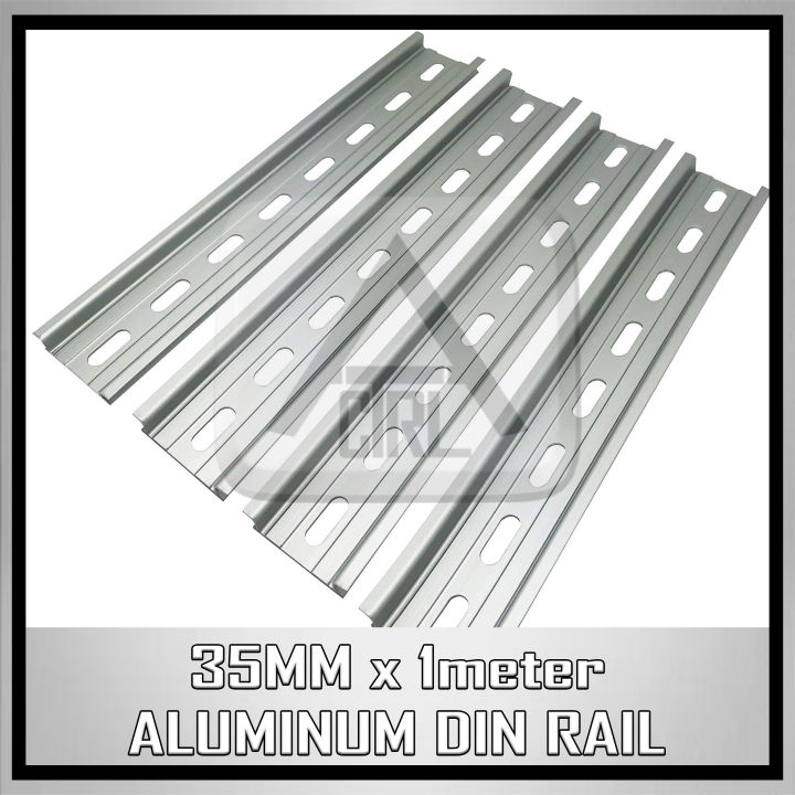 3pcs 35mm x 1 meter ALUMINUM DIN RAIL (1.0mm / 1.5mm THICKNESS) | Lazada PH