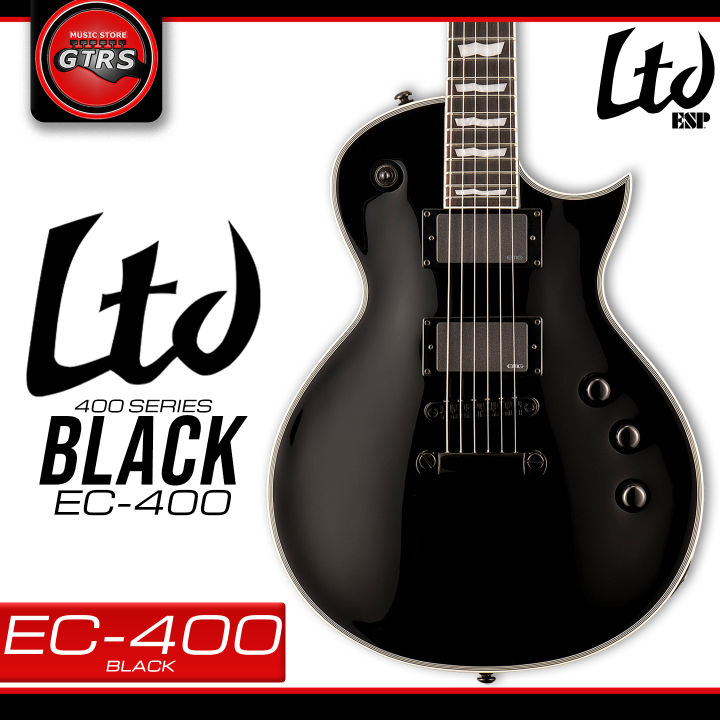 LTD by ESP Guitars 400 Series - EC-401 Black with EMG 81/60 active ...
