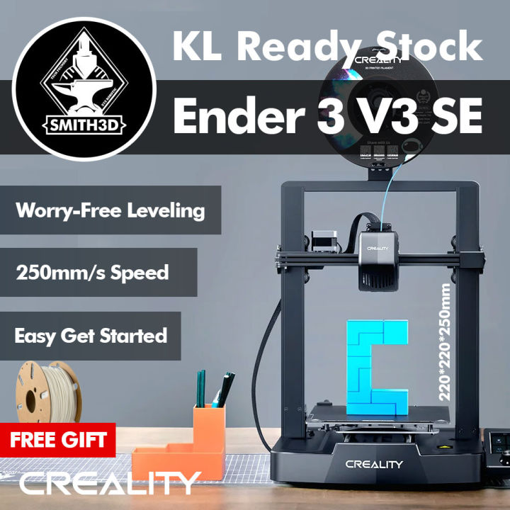 Creality Ender 3 V3 SE 3D Printer Small Edition FDM Max 250mm/s ...