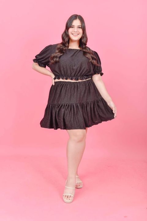 CHRILAIZAH FASHIONWEAR (LUCKY) LORRAINE PLUS SIZE COORDINATES | Lazada PH