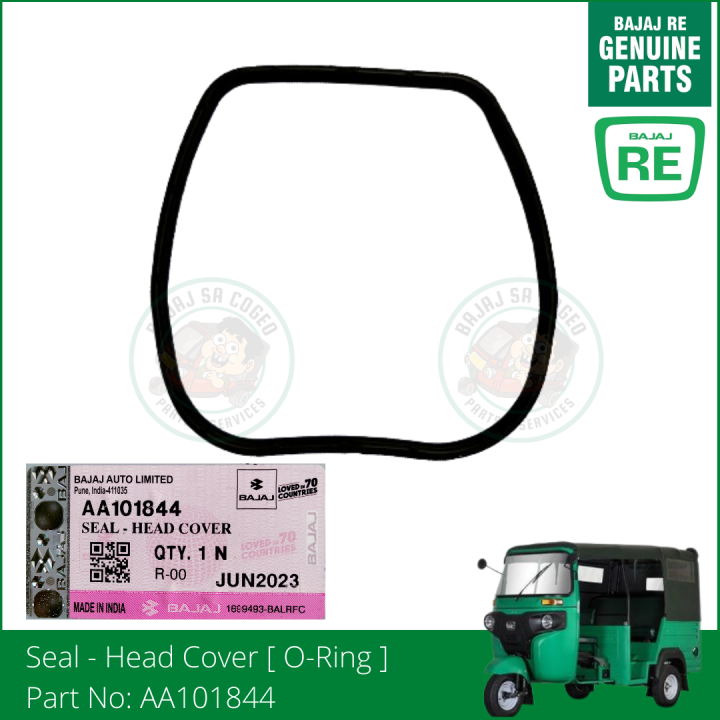 BAJAJ Seal - Head Cover Head O-Ring (AA101844) Quality Genuine Bajaj ...