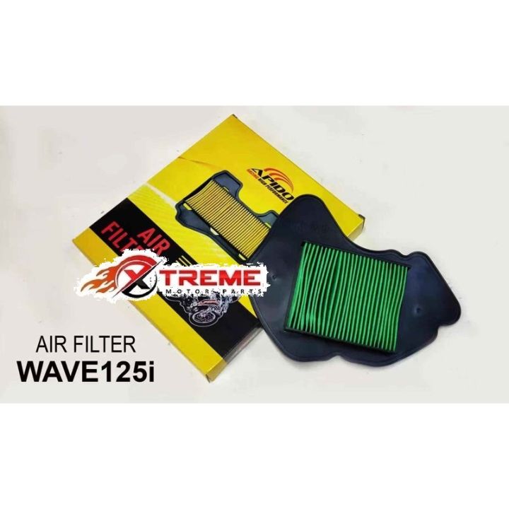 100% ORIGINAL HONDA WAVE125I V2 WAVE 125-I FUEL INJECTION AIR FILTER ...