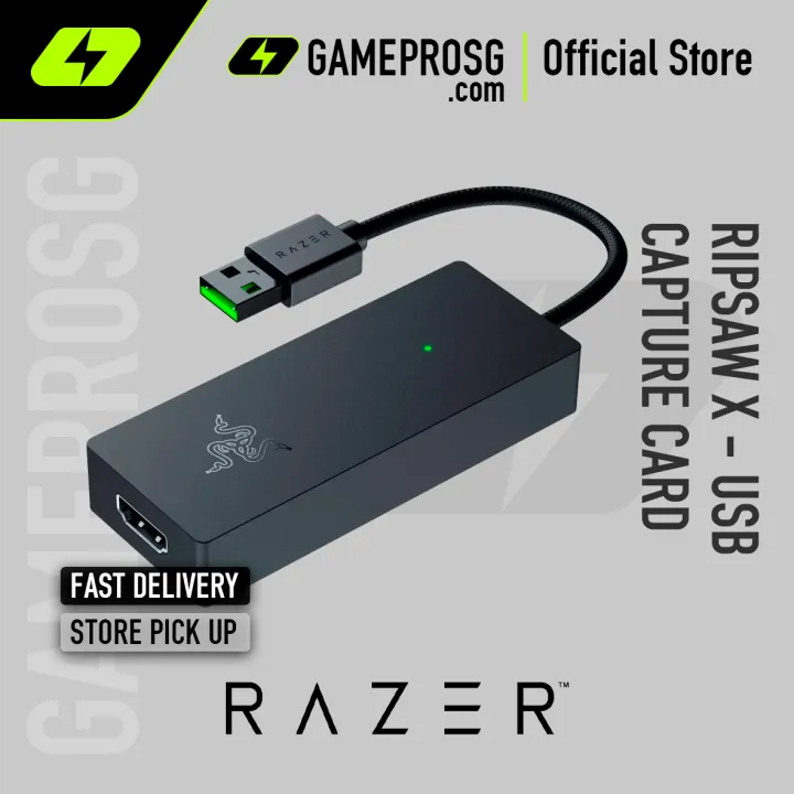 Razer Ripsaw X USB Capture Card with Camera Connection for Full 4K ...