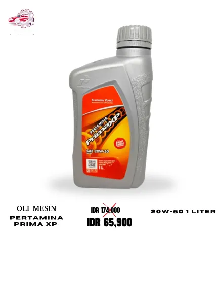 Oli Mesin Pertamina Prima XP 20W-50 1 Liter | Lazada Indonesia