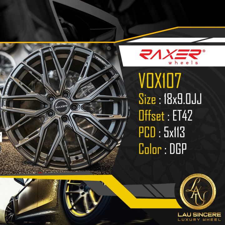 Raxer VOX107 18x9.0JJ 5x113 DGP | Lazada