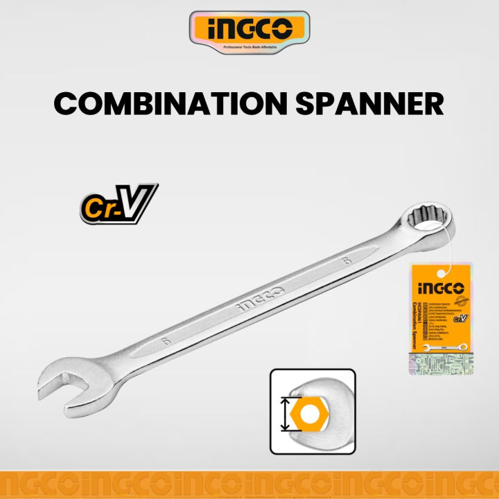 INGCO COMBINATION SPANNER | Lazada PH