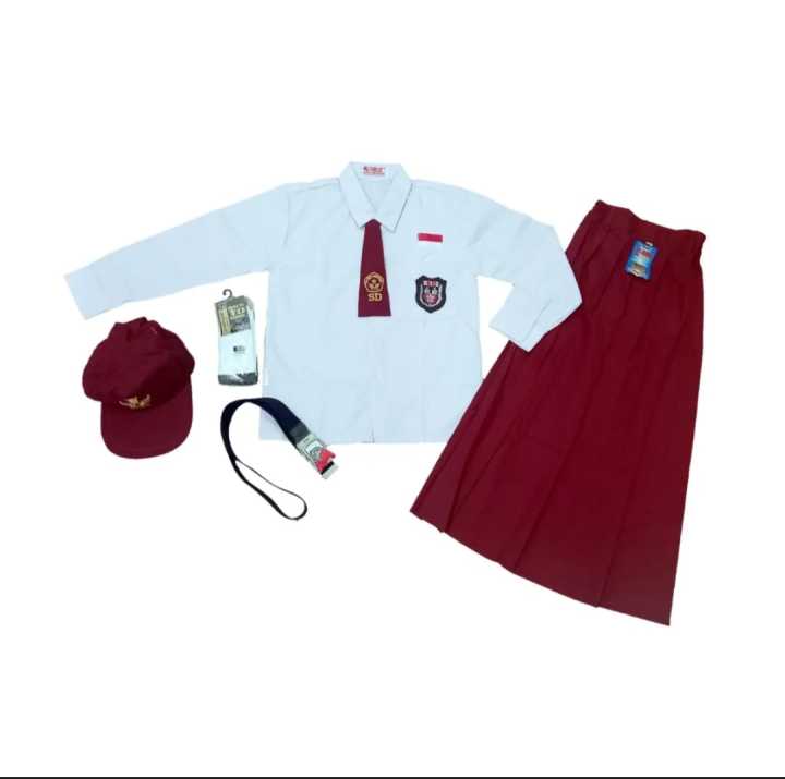 seragam anak sd/seragam sd komplit/seragam sekolah sd perempuan/seragam ...