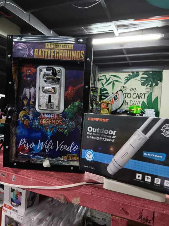 GREY PiSoWiFi Vendo Machine Plug and Play | Lazada PH