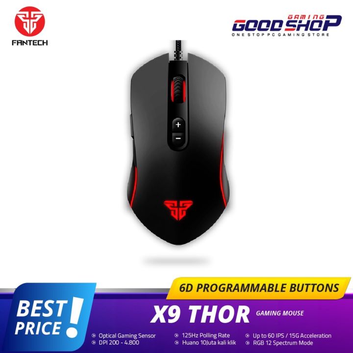 Fantech X9 Thor - Gaming Mouse | Lazada Indonesia