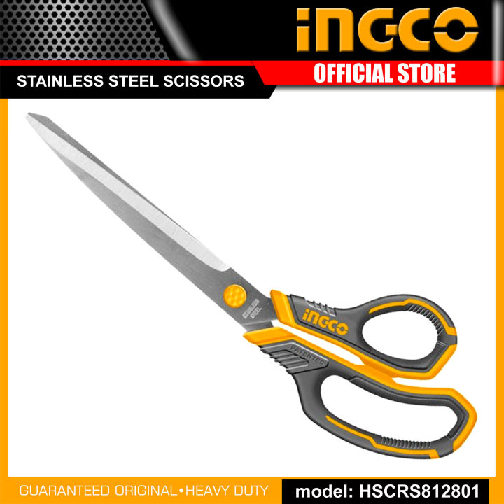 Ingco HSCRS812801 11" Stainless Steel Scissors IHT | Lazada PH