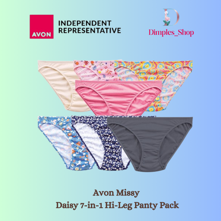Avon Missy Daisy 7-in-1 Hi-Leg Panty Pack | Lazada PH